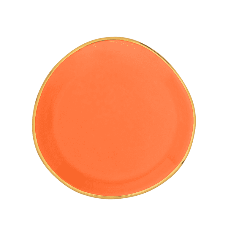 Plate burnt Carrot 9cm good morning | UNIQUA | Cadeaus